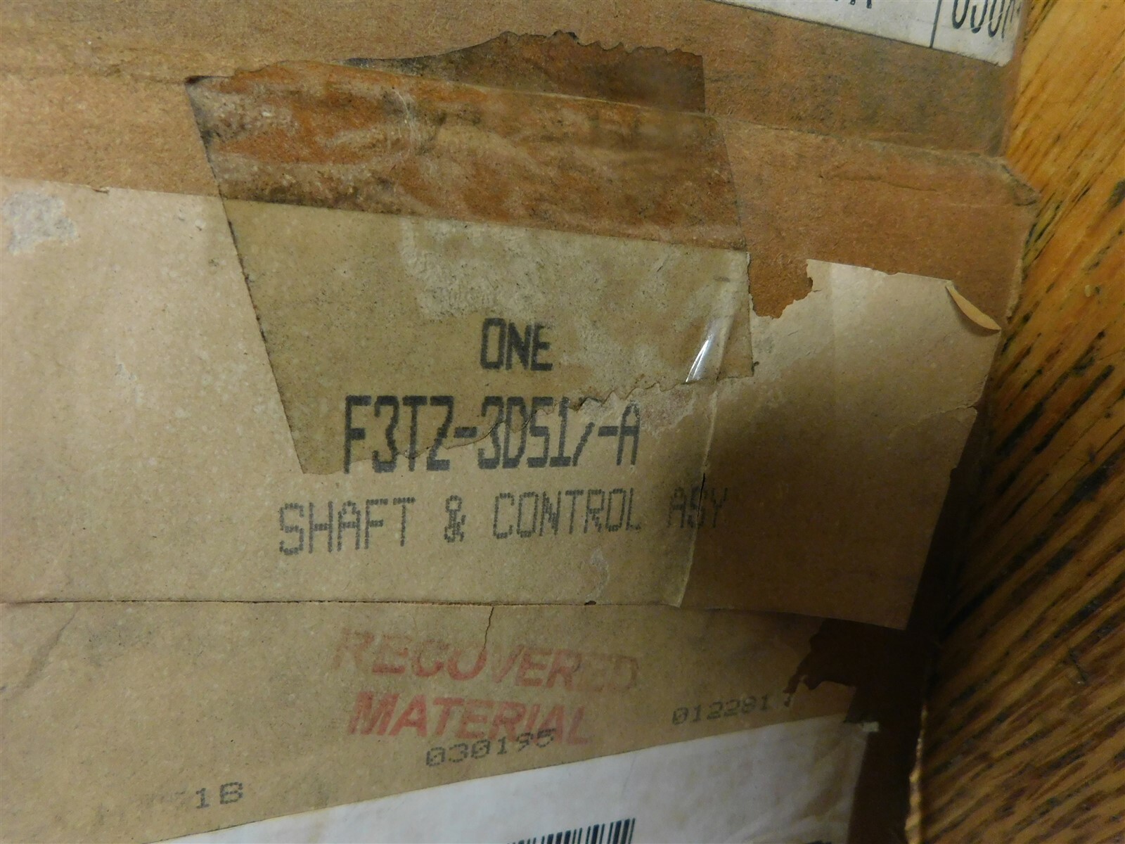 OEM Ford Power Steering Gear Shaft F3tz-3d517-a F150 F250 F350 Bronco ...