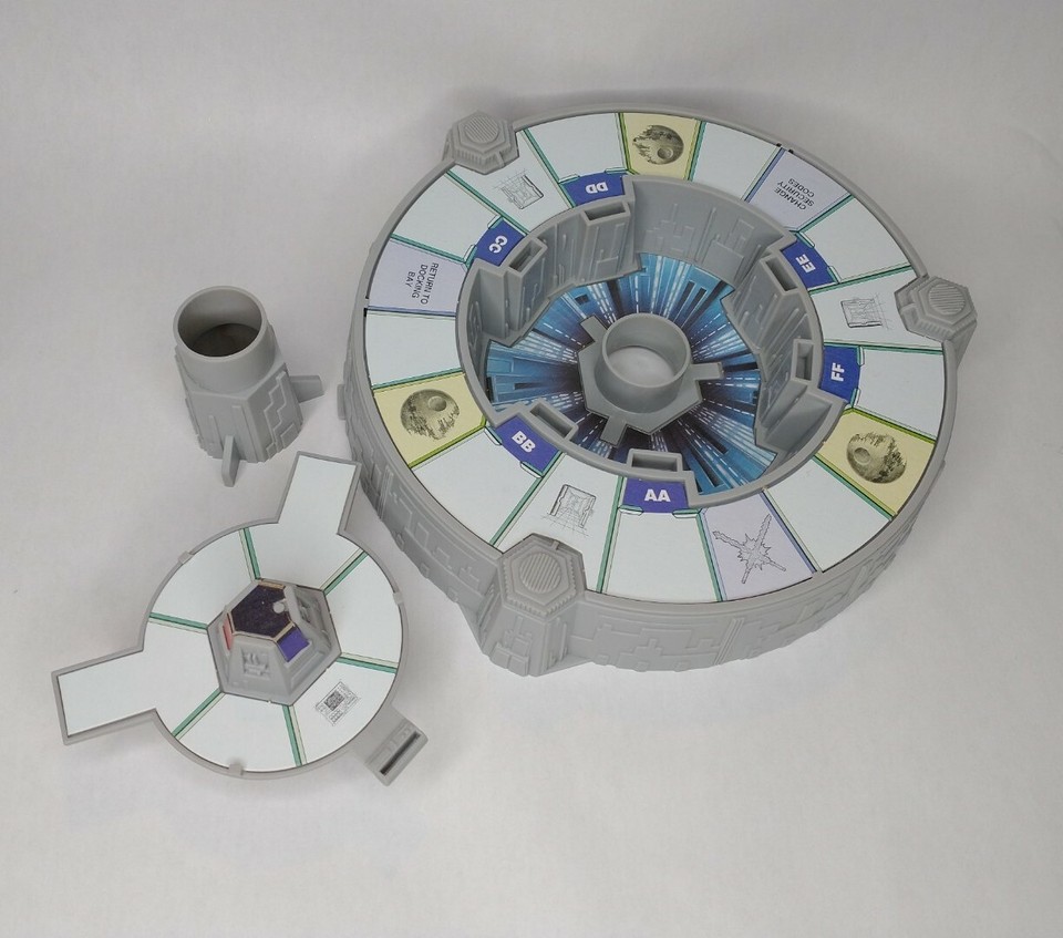 Vintage 1996 Star Wars The Interactive VHS Video Board Game Parker Bros ...