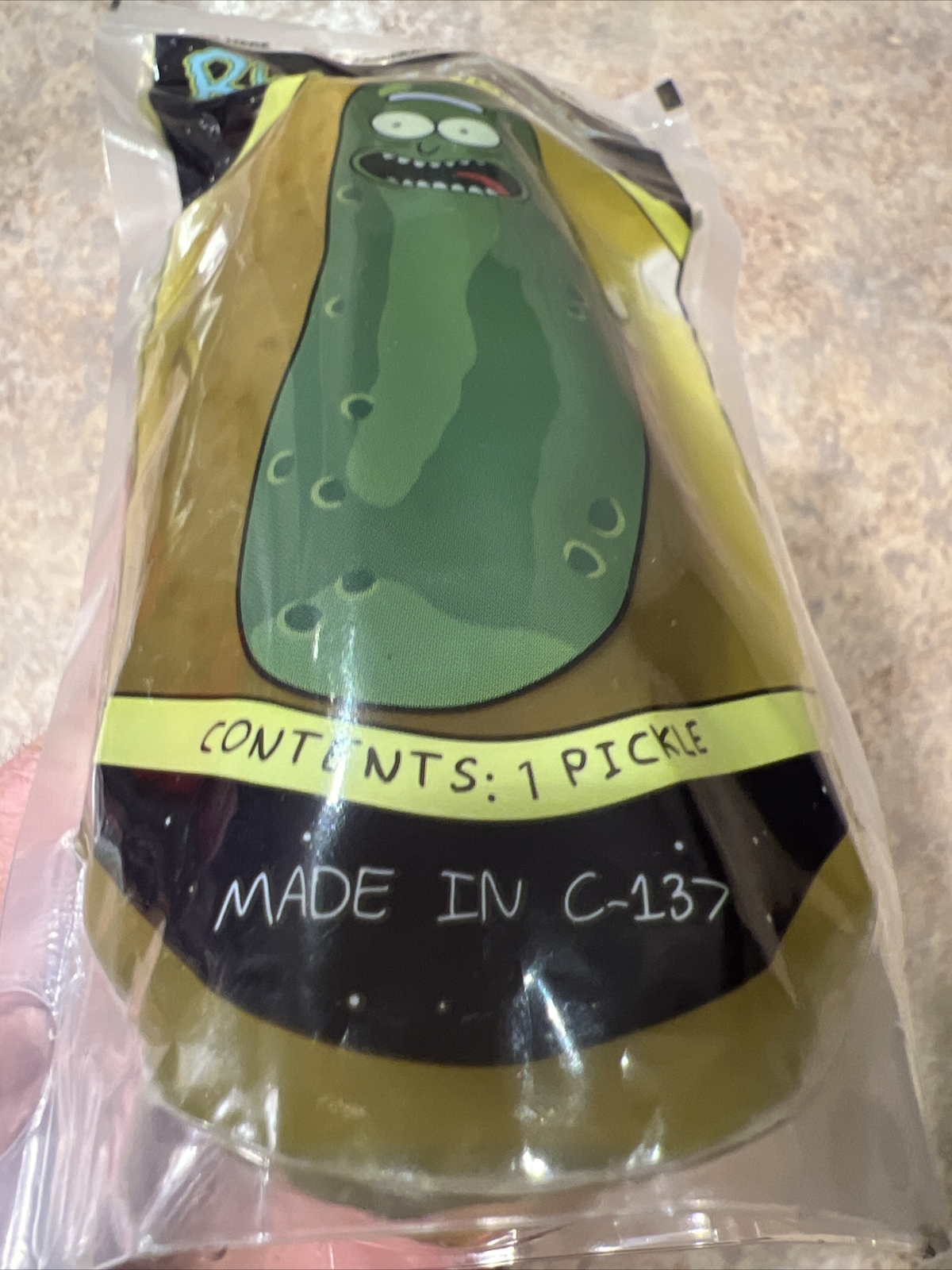 FYE Elusive sealed Rick And Morty Pickle In A Pouch c137 dill 2018 | eBay