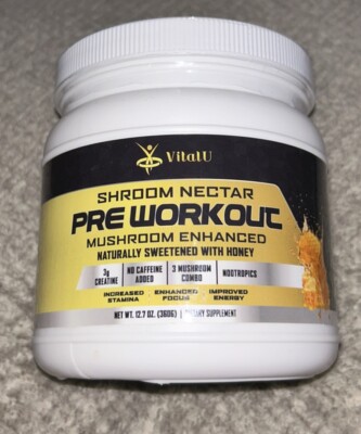 Vitalu ~ Shroom Nectar ~ Pre Workout ~ Sealed ~ Exp 09/25 | eBay