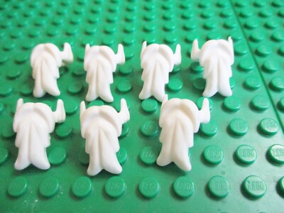 LEGO MINIFIGURE HEAD WEAR WHITE BEARD SANTA CASTLE WIZARD 7 PIECES | eBay