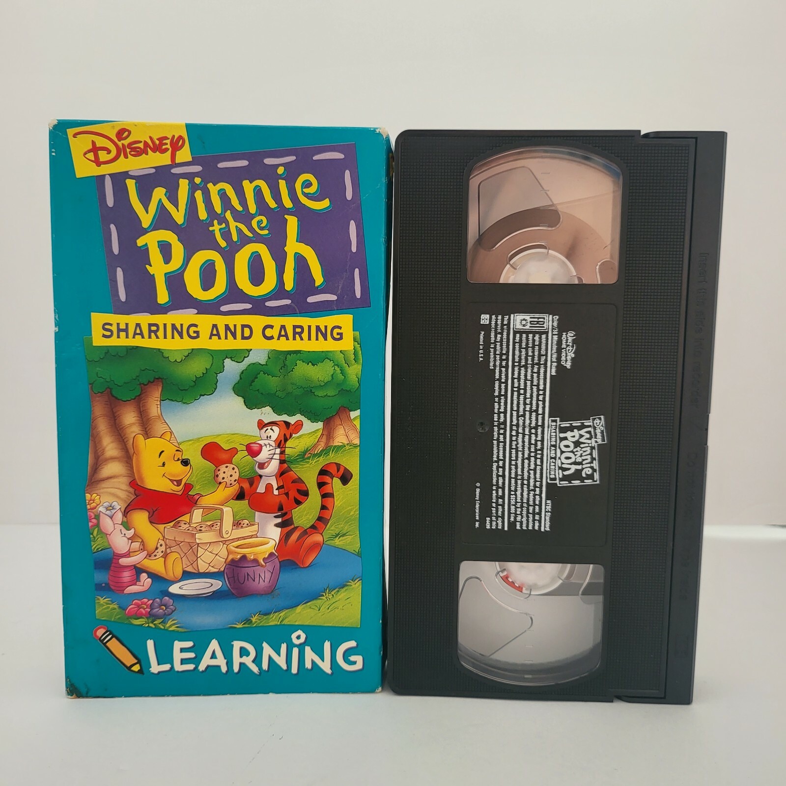 Winnie The Pooh Working Together Vhs