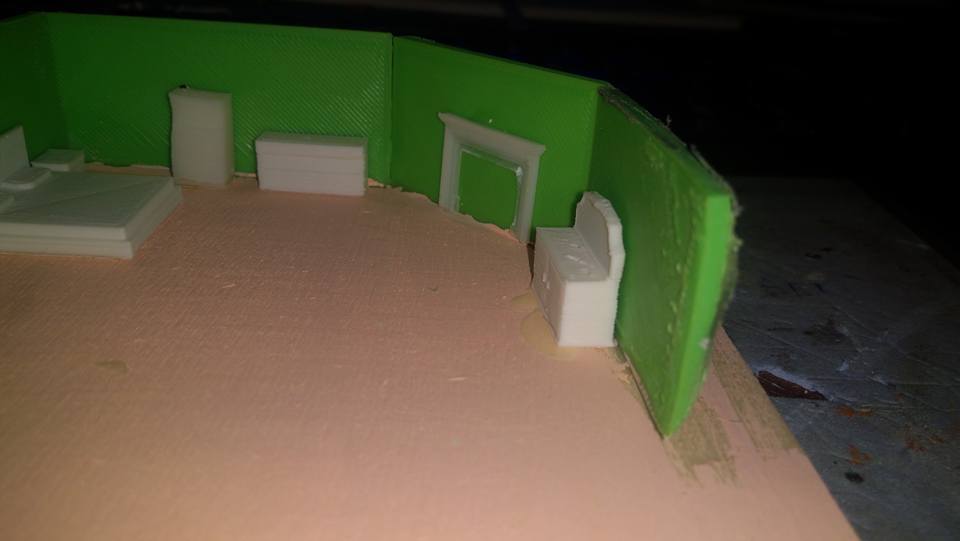 Ho 1/87 Scale BedRoom Furniture Set | eBay