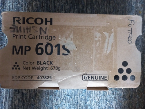 Ricoh MP 601S BLACK Toner Print Cartridge - EDP Code: 407825 MP601S | eBay