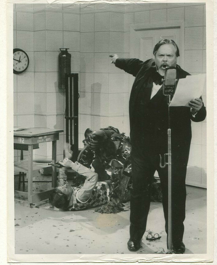 Orson Welles Laughing