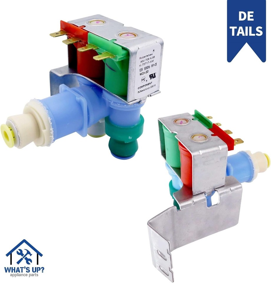 Ice Maker Water Valve Whirlpool Kenmore Coldspot Kitchenaid Superba ...