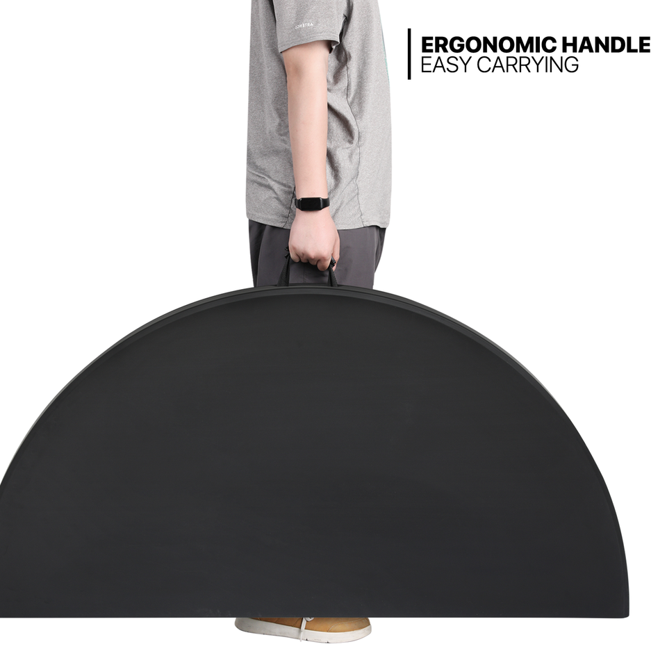 5 Pack[FOLDABLE ROUND DINING TABLE]Outdoor Barbeque Portable Camping ...