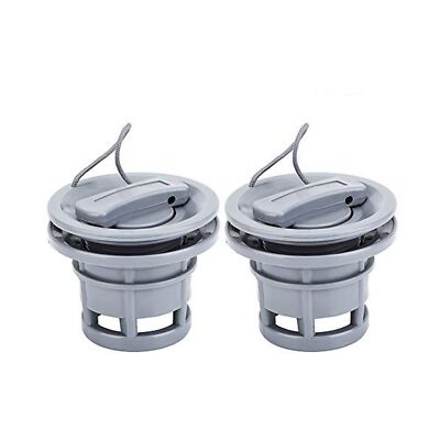 Boat Air Valve, 2Pcs PVC Air Gas Valve Cap Replacement for Inflatable ...