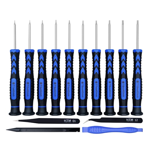 14 in 1 Torx Screwdriver Set with T1 T2 T3 T4 T5 T6 T7 T8 T9 T10 ...