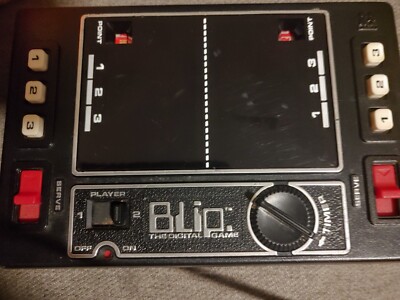 Vtg 1977 Blip Hand Held Digital Pong/Tennis Game Works | eBay