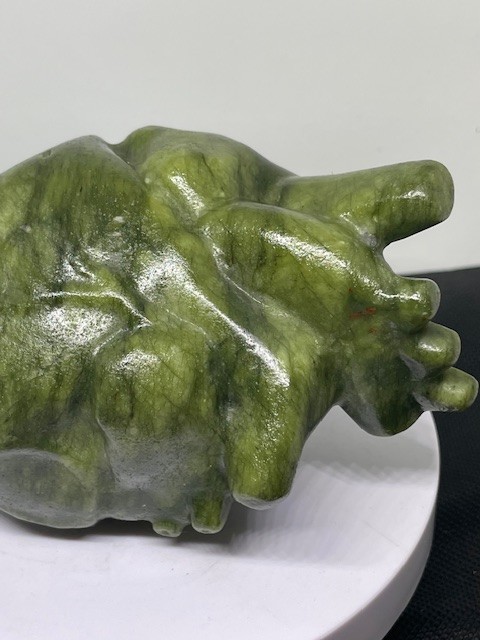 Serpentine Jade Stone Human Heart Carving - Crystal Meditation | eBay