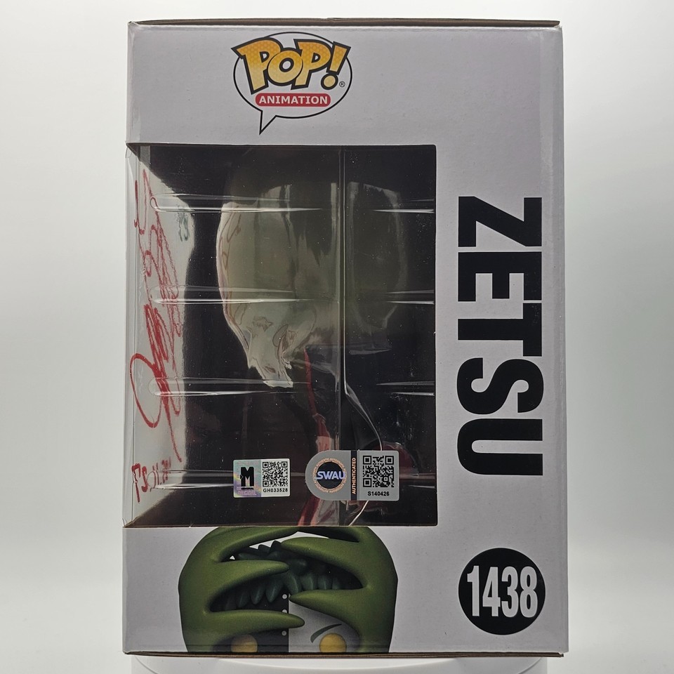 Funko Pop! Vinyl Super 6 in: Naruto - Zetsu #1438 JVA SIGNED: Nobuo ...