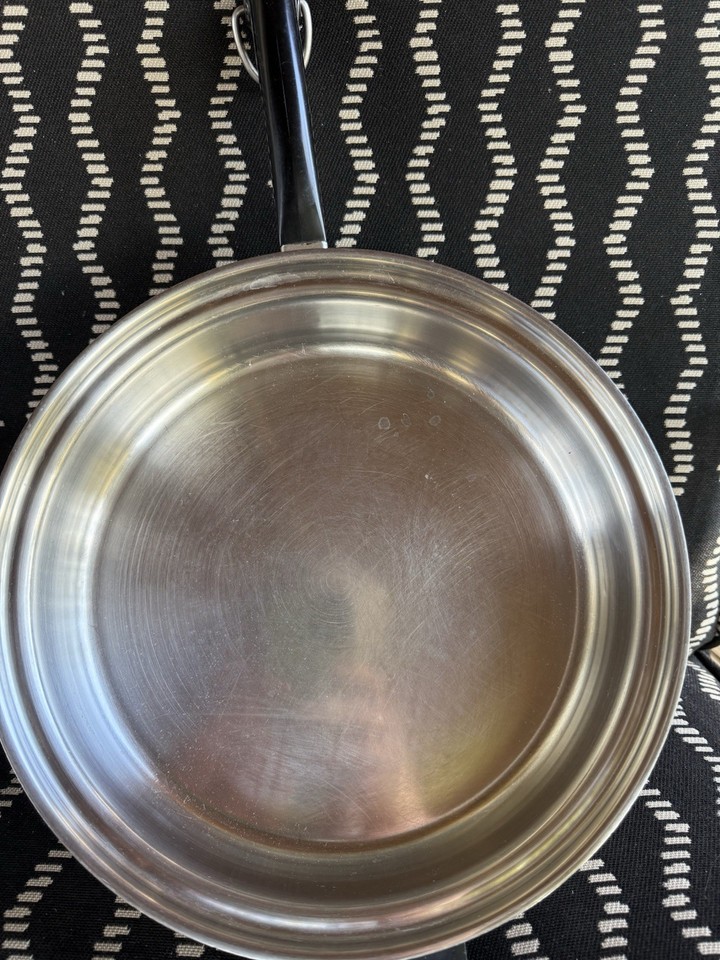 Saladmaster Stainless Steel 18-8 Tri-clad Skillet 9" | eBay