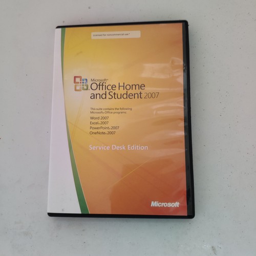 Microsoft Office 2007 Student Teacher Edition Outlook Excel Word bundle ...