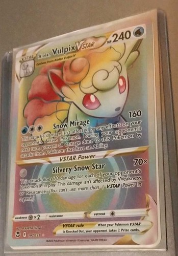 Pokémon Alolan Vulpix VSTAR Full Art Rainbow R | eBay
