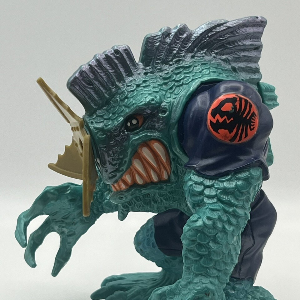 Vintage 1994 Street Sharks Slash Action Figure Working Drill Nose ...