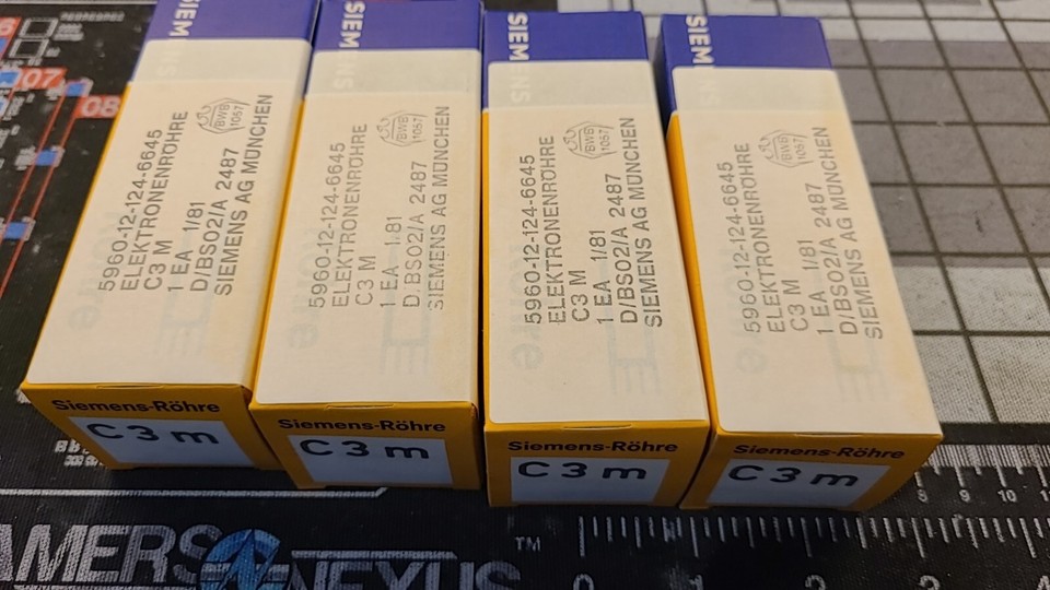 SIEMENS C3M Tube - NEW (NOS) C3M GERMANY RARE MINT 1 pcs. C3G ...