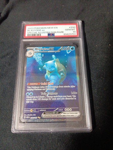 PSA 10 Blastoise ex 200/165 Sv: Scarlet & Violet 151 Ultra Rare SIR | eBay