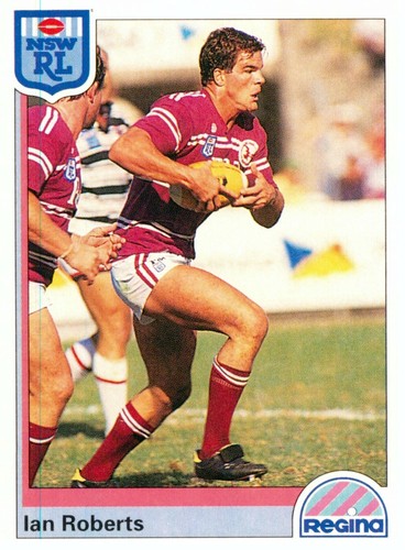 1992 MANLY SEA EAGLES NRL Card IAN ROBERTS | eBay Australia