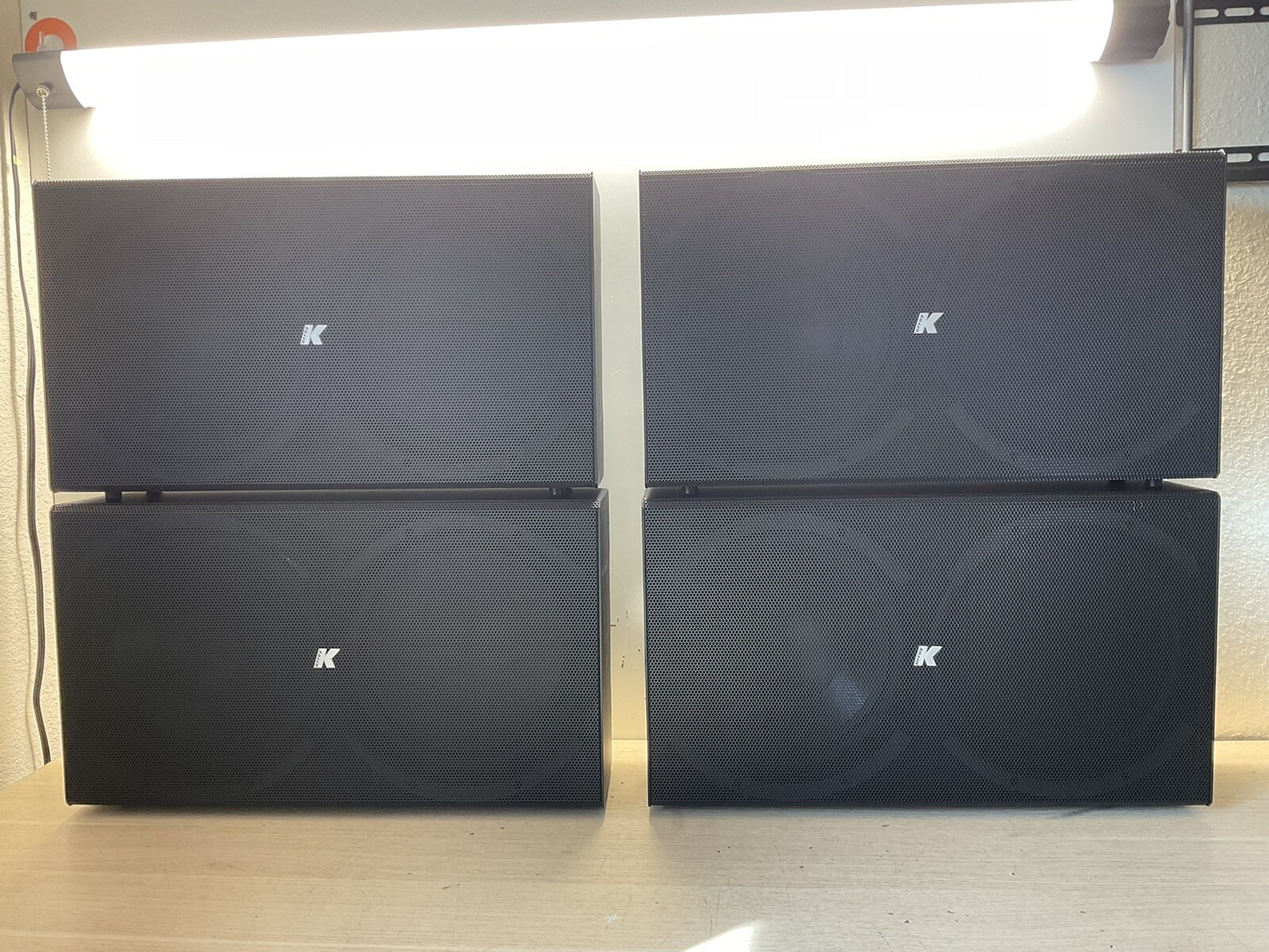 K-Array KU210 ULTRA SLIM STAINLESS STEEL PASSIVE Subwoofer FRA411 | eBay