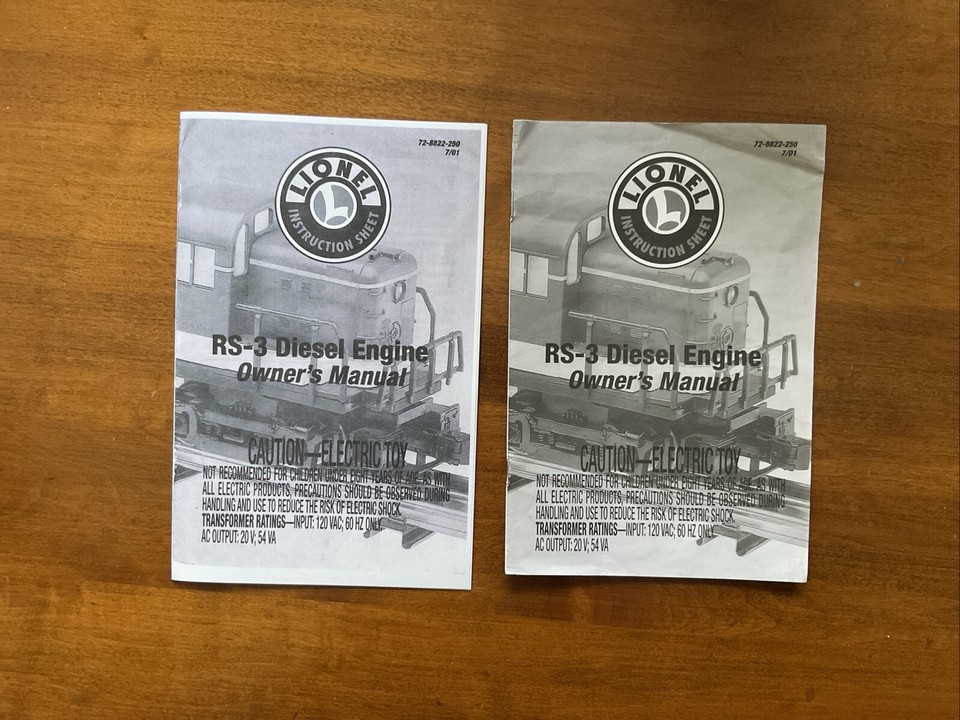 New Vintage Lionel O GA Southern RS-3 Diesel #6-28822 w/Original Box ...