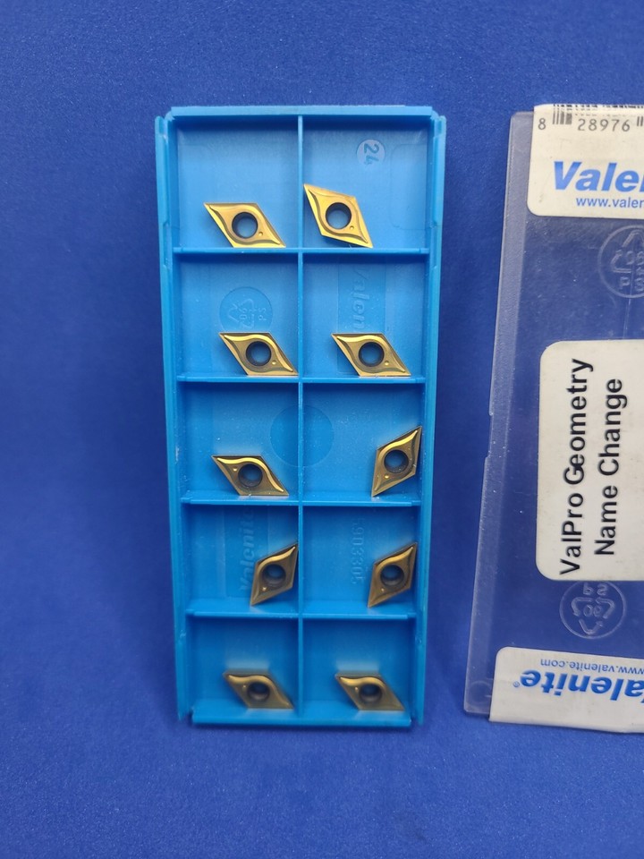 Valenite DPGT 21.50 PM2 VP9610 DPGT070201-PM2 (10 Inserts) | eBay