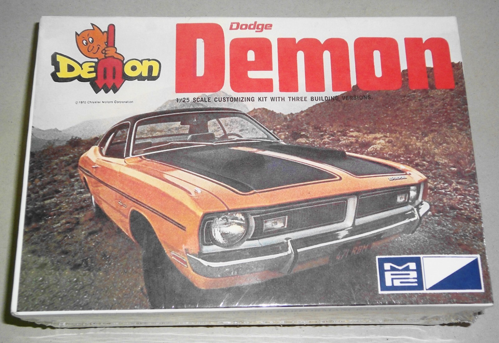 MPC '71 DODGE DEMON 1/25 empty reproduction box only | eBay