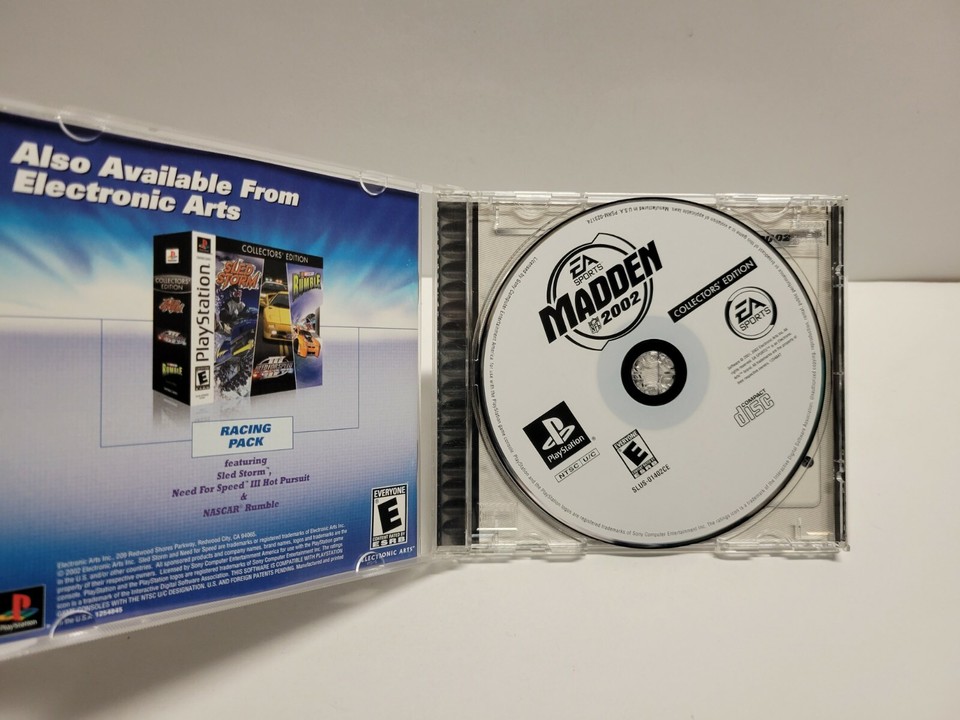 Madden NFL Full PS1 Set (Sony PlayStation 1) CIB Complete Bundle Lot of ...