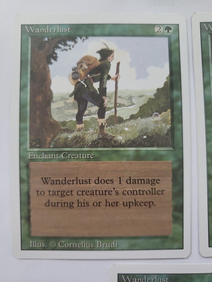 MTG Wanderlust Revised Edition Regular Uncommon | eBay