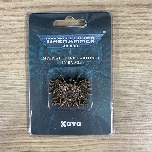 IMPERIAL KNIGHT ARTIFACT PIN BADGE WARHAMMER 40,000 40K SPACE MARINES ...