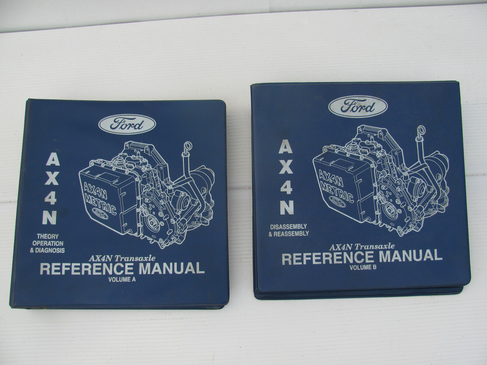 Ford AX4N Transmission Diagnostic Reassembly Procedure Reference Manual ...