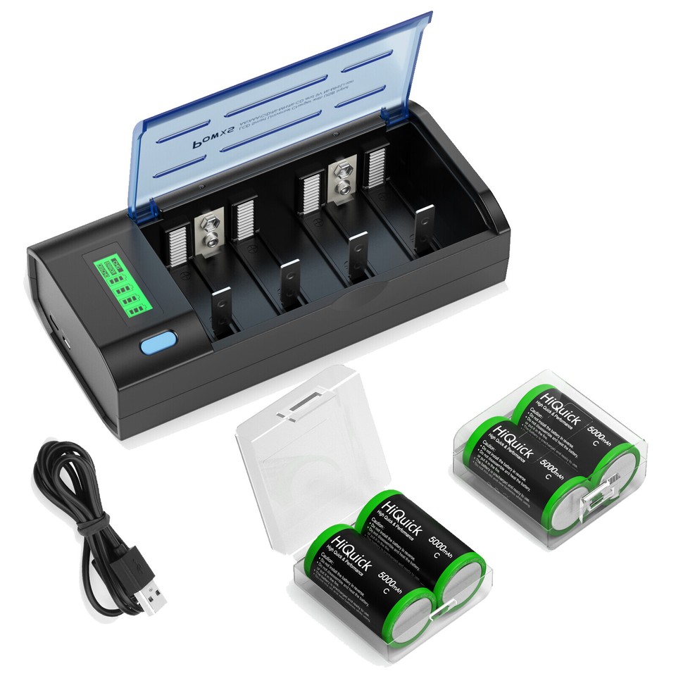 HiQuick C D Size C D Cell NI-MH Rechargeable Batteries Pack /Battery ...