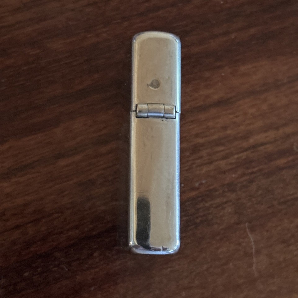 Vintage Zippo Lighter 3 Barrel Hinge Rounded Top 16 holes PAT 2032695 ...