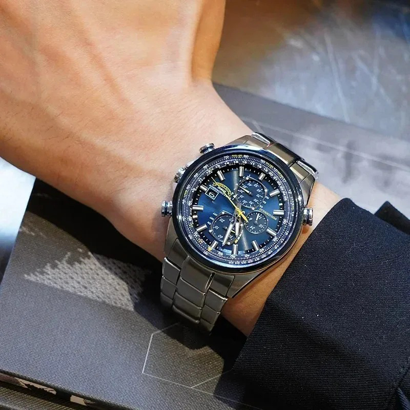 Watch Blue Angel Men's Quartz Watch Luxury Quartz Waterproof Watch | eBay