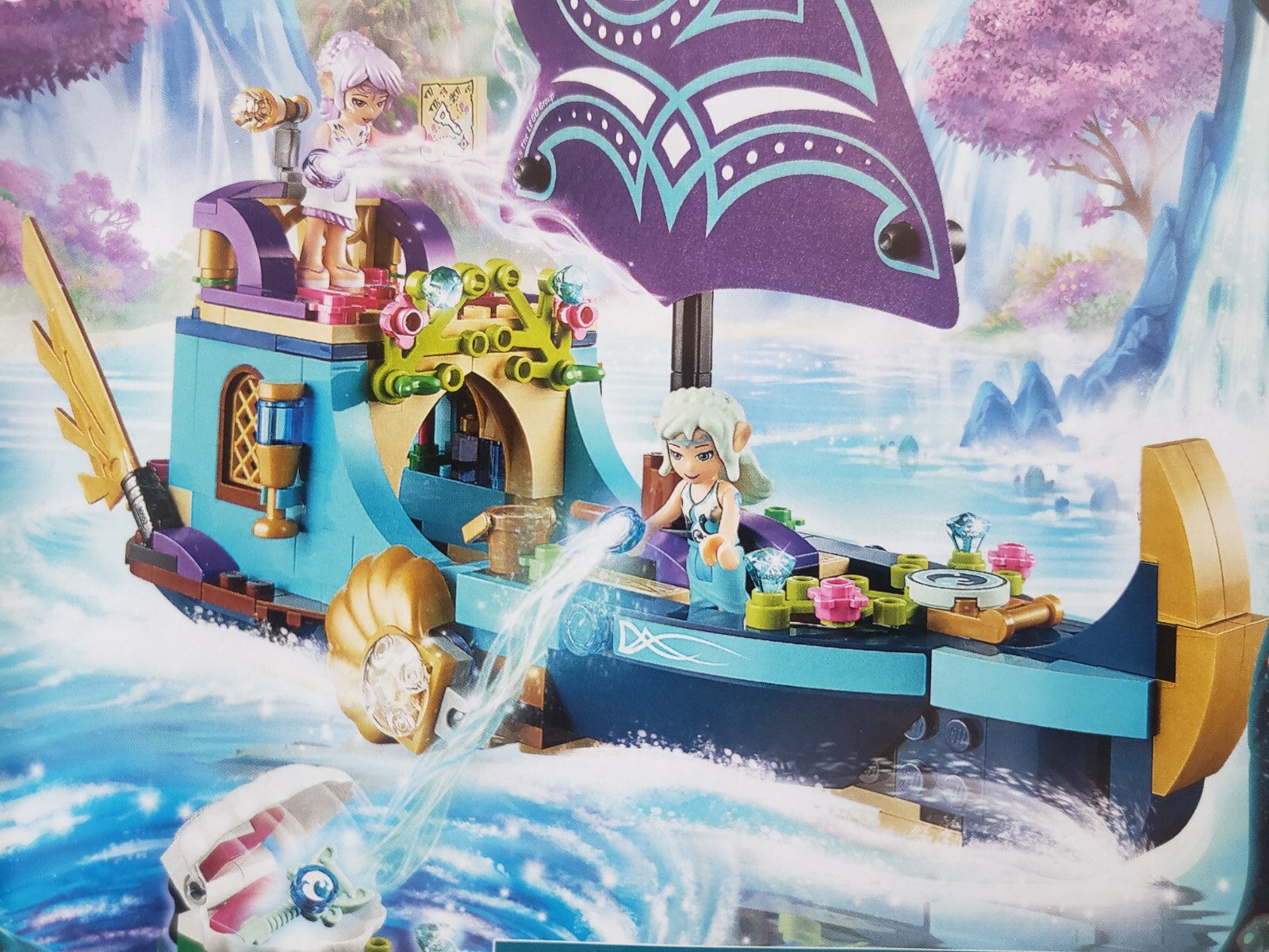 Lego Elves 41073 Naida's Epic Adventure Ship 100% COMPLETE | eBay