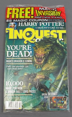 InQuest Gamer #66B October 2000 Special Internet Issue CCG & TCG Price ...