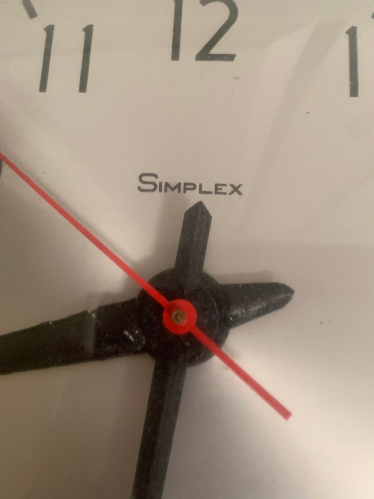 Vintage Simplex Wall Clock, 804-0531 - AB dl | eBay