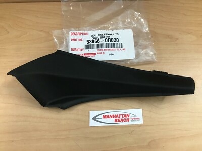 13-18 RAV4 NEW GENUINE TOYOTA RIGHT FENDER TO COWL HOOD SIDE SEAL 53866 ...
