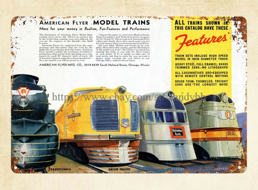American Flyer Model Trains General Motors Diesel Switcher | A.C.