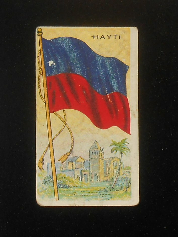 1900s? Hayti Flag Gum Flags of Nations John H. Dockman & Son Haiti ...