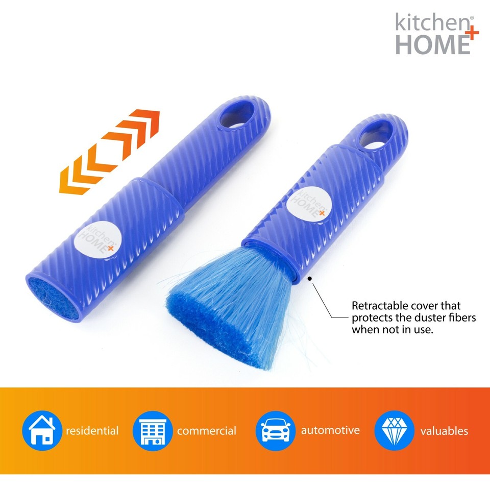 Mini Duster - 6.5" Compact Travel Duster w/ Carry Case - Computer Car ...