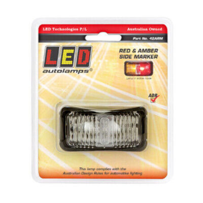 LED Autolamps 42WM White Marker Lamp | eBay Australia