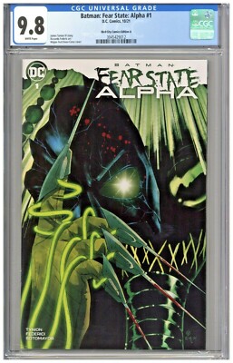 Batman Fear State Alpha #1 CGC 9.8 Bird City Edition A Hutchinson-Cates ...