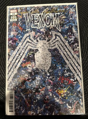 Signed! Sam de la Rosa VENOM 35 -200 MARVEL Aug 21’ VARIANT Ed COVER MR ...