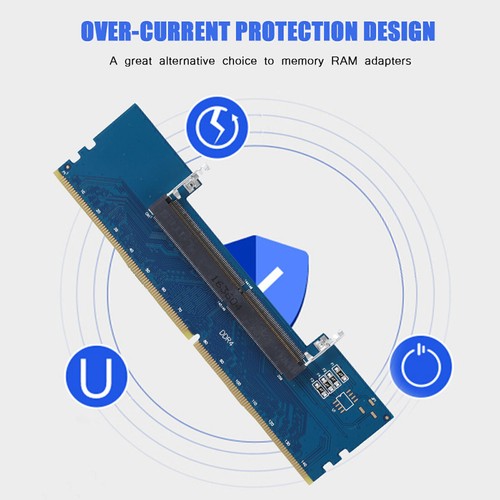 Professional Laptop DDR4 SODIMM To Desktop DIMM Memory RAM Connector ...