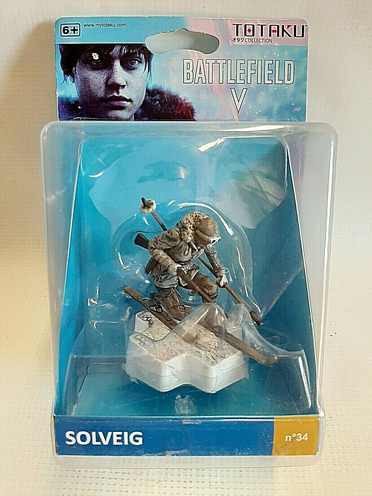 Battlefield V Solveig Totaku Figurine #34 GameStop 1st Edition ...
