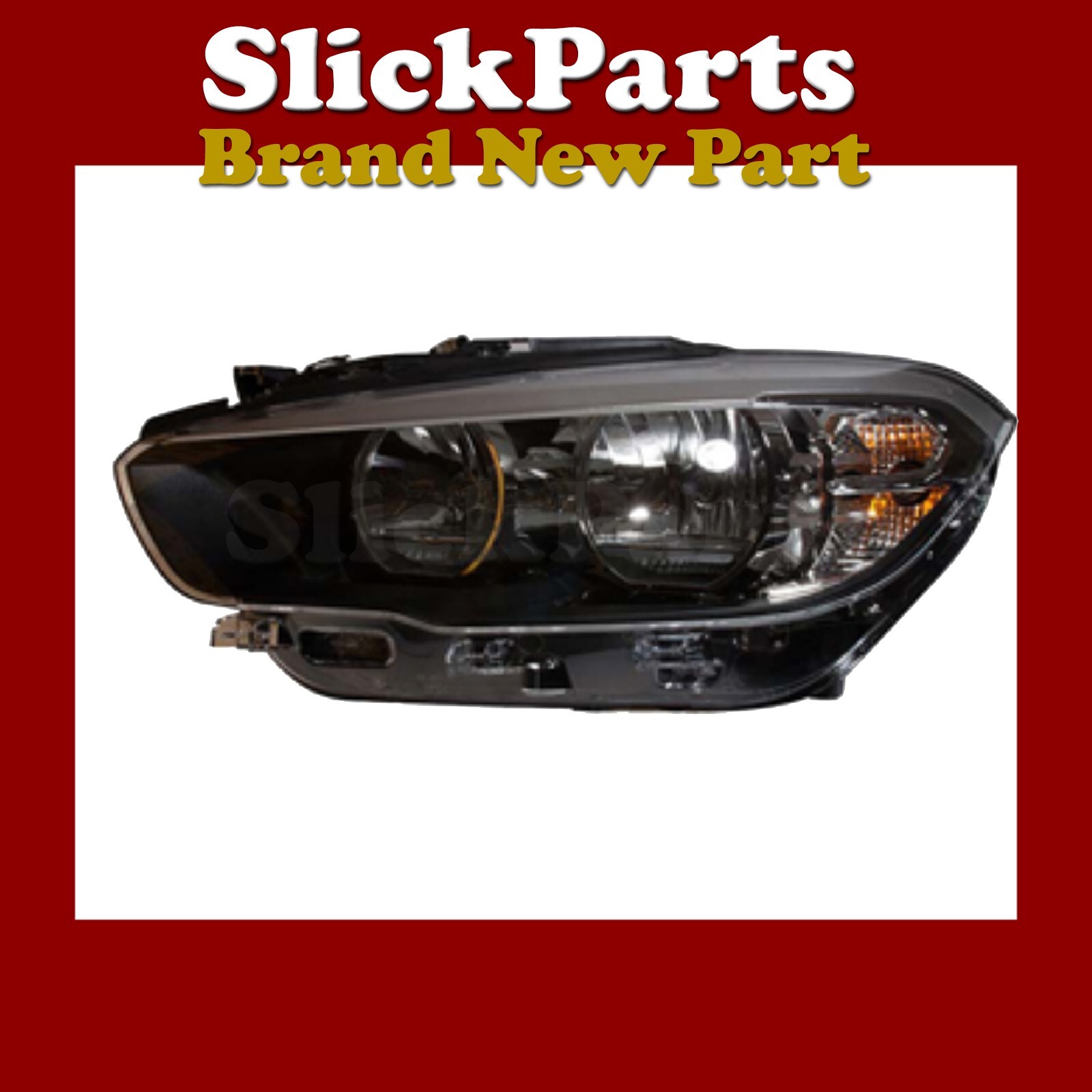 BMW 1 SERIES HEADLIGHT LED DRL 2015 2016 2017 2018 2019 PASSENGER SIDE ...