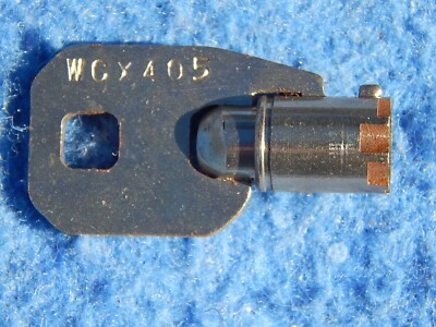 Wurlitzer Key WCX 405 - Chicago Lock - wall box or cash box key ...
