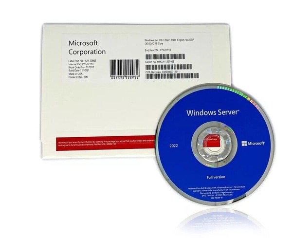 Microsoft Windows Server 2022 Datacenter Server-Software - Englisch ...
