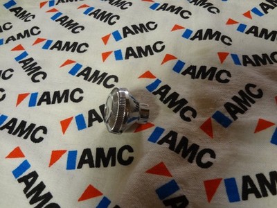 AM AMC AMERICAN MOTORS NOS AMBASSADOR REBEL MACHINE RAMBLER CHROME KNOB ...
